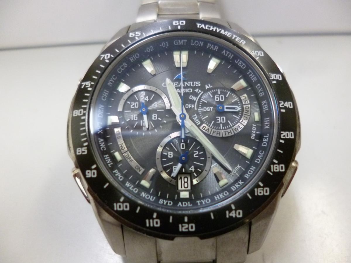 カシオCASIO OCEANUS オシアナス OCW-T600 買取しました。 | アルファストリート[Alfa Street]