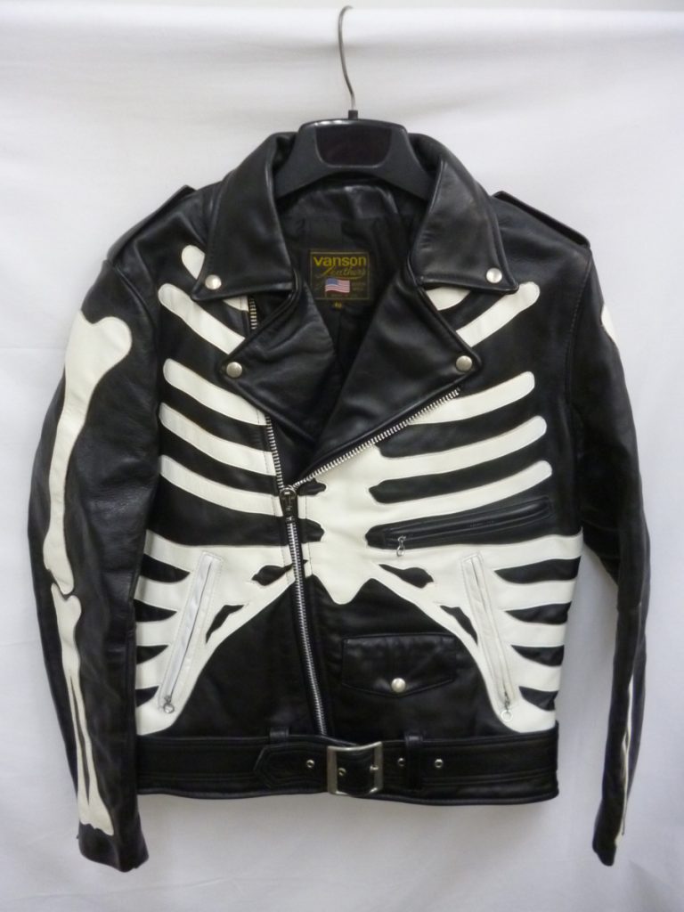 VANSON バンソン B BONE ボーン 骨ダブル ライダースジャケット 買取りしました | アルファストリート[Alfa Street]