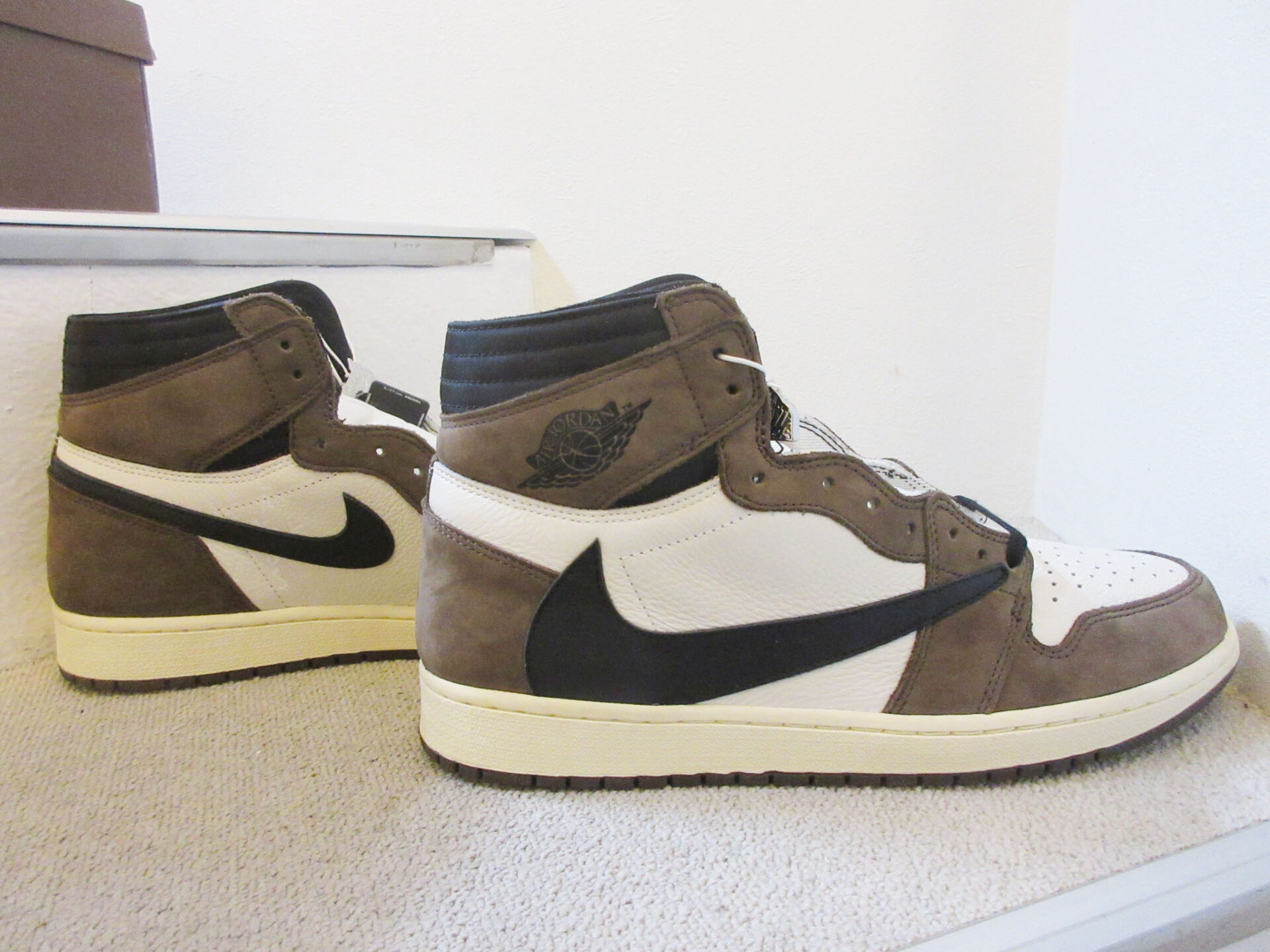 ナイキ×トラヴィススコット NIKE×Travis Scott AIR JORDAN 1 HIGH OG TS SP エアジョーダン1 ハイ ...